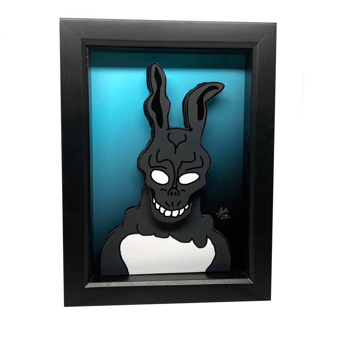Donnie Darko Art Donnie Darko Poster Frank the Bunny 3D Art - Etsy
