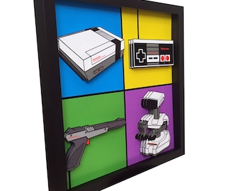 Nintendo Rob Poster - Etsy