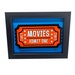 Movie Ticket Sign Theater Room Decor Home Theater Decor Movie - Etsy