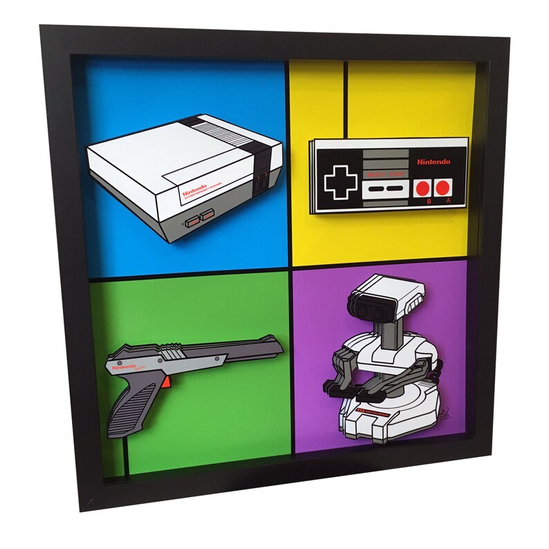 Nintendo Art Nintendo Decor Nintendo Console Nintendo | Etsy