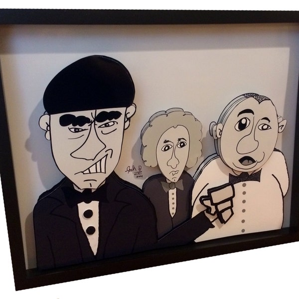 Three Stooges Poster - Etsy Three Stooges Poster - Etsy