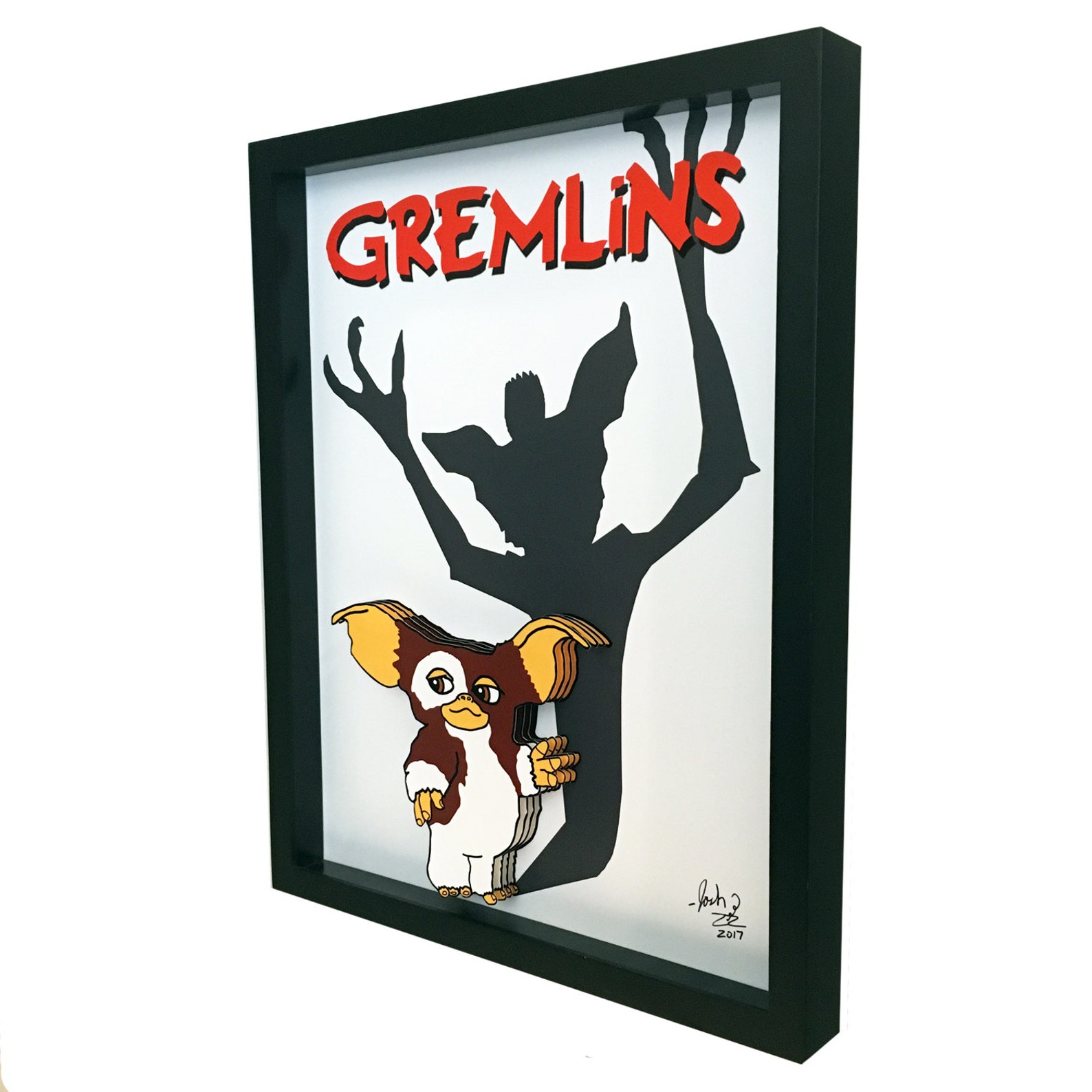Gremlins Movie Poster Print Gremlins Movie Poster Art Gremlins | Etsy