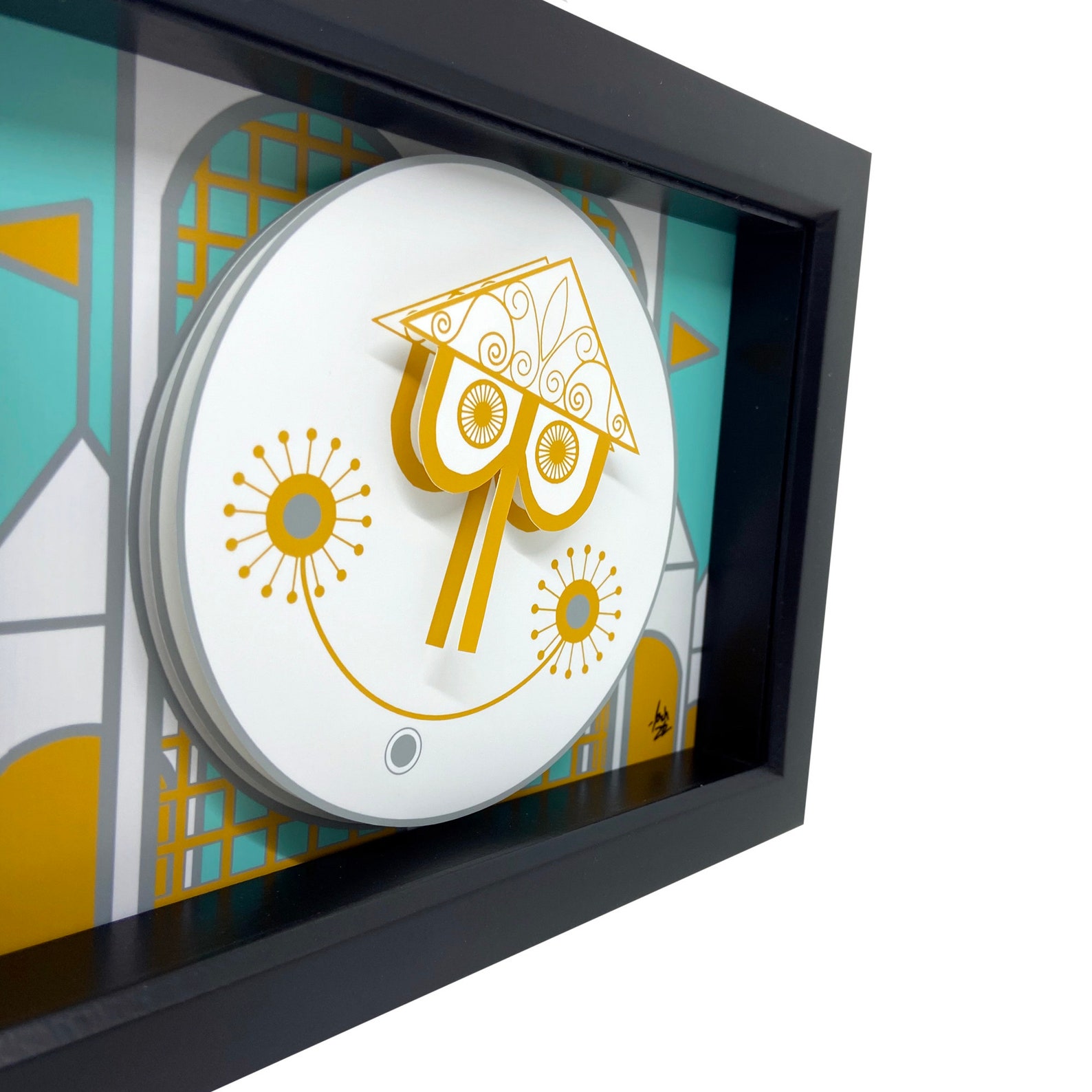 Disney Small World Clock 3D Art It's A Small World Clock | Etsy