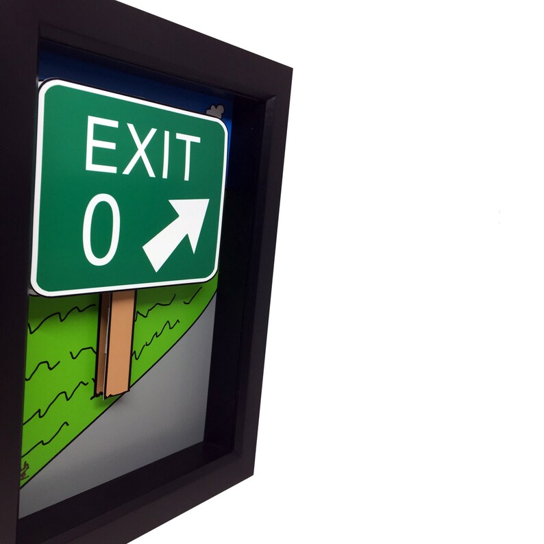 Cape May NJ Wall Art Cape May Art Exit Zero Sign 3D Art Cape - Etsy ...