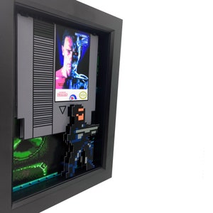 Nintendo Terminator 2 Art Nintendo Print 3D Art Terminator 2 Print ...