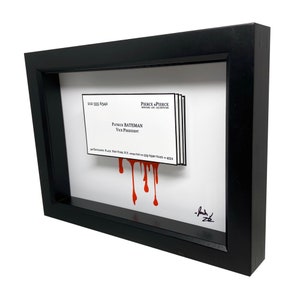 Patrick Bateman Business Card American Psycho Business Card 3D Art ...