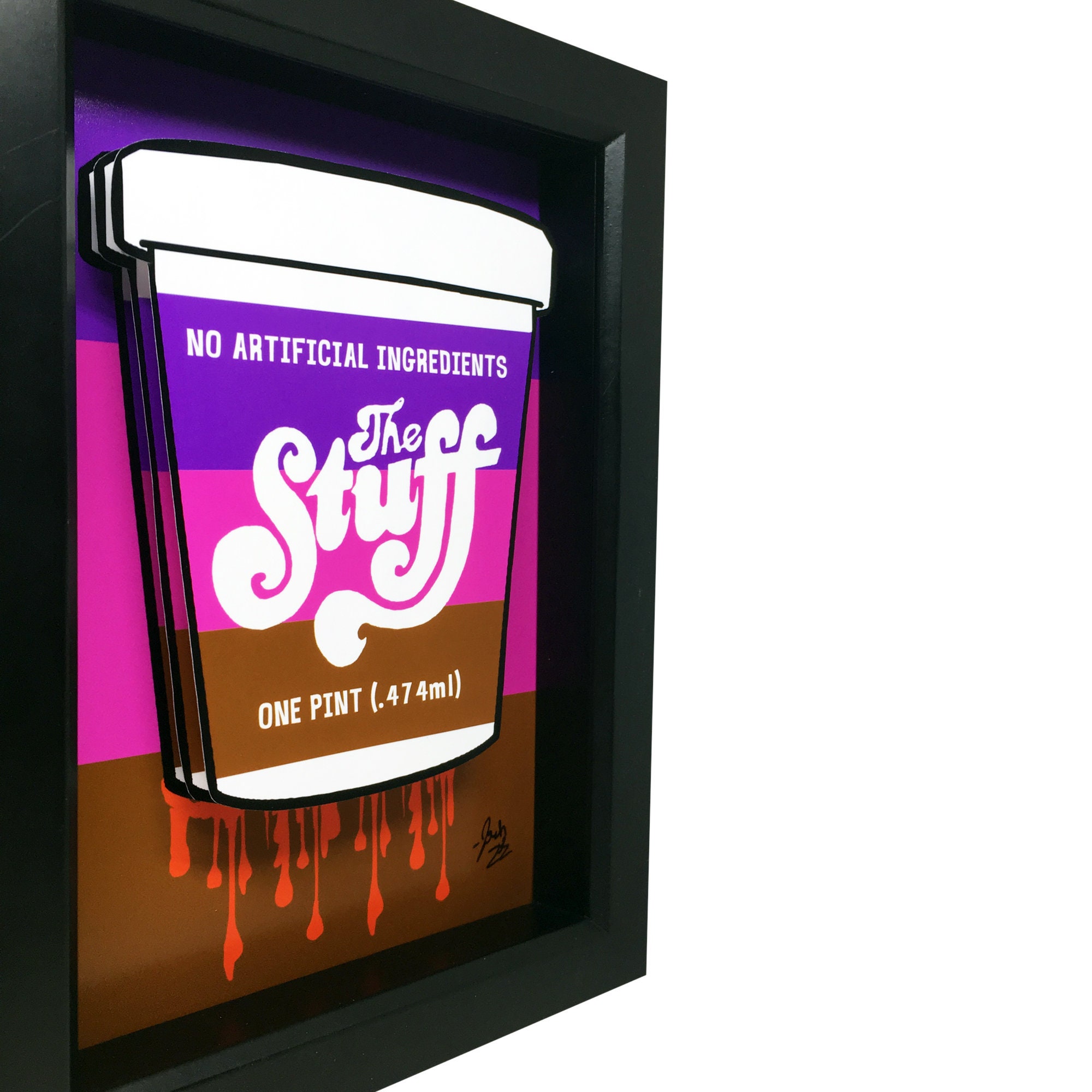 The Stuff Movie The Stuff Horror Art Print Horror 3D Print | Etsy