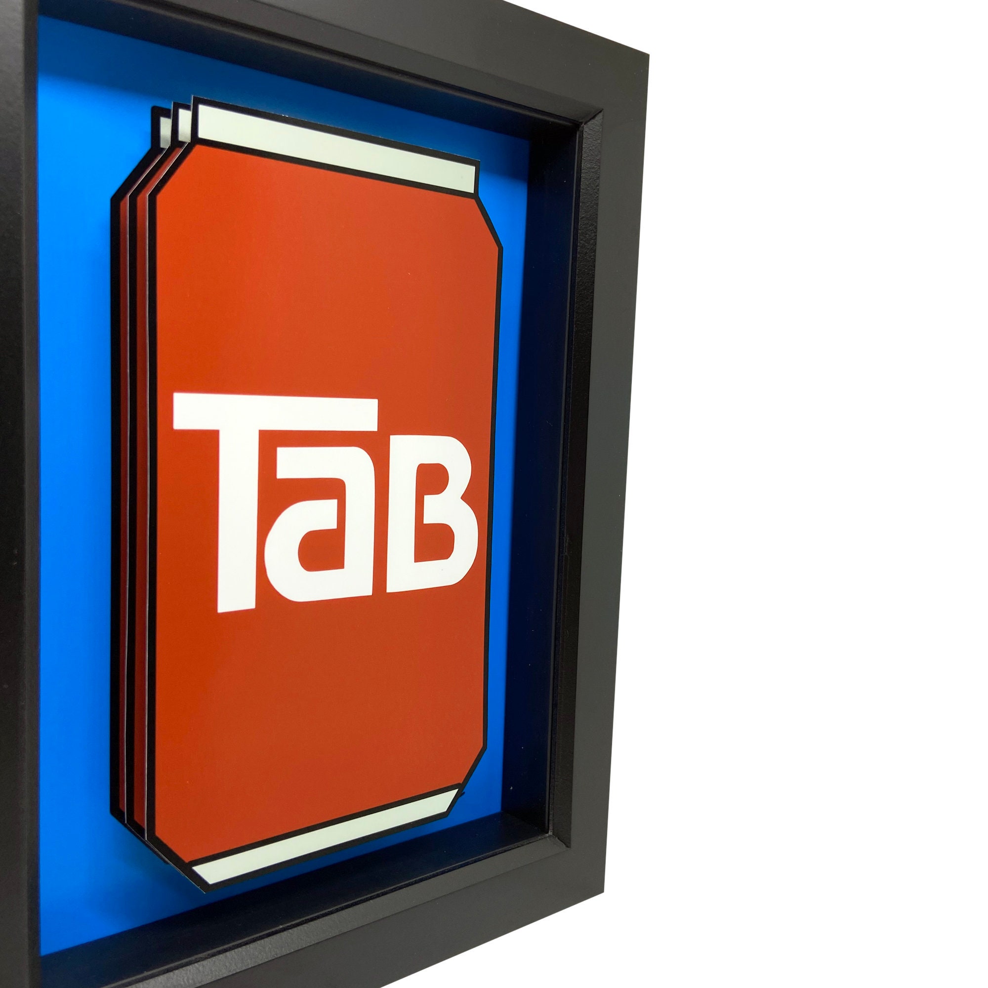 Tab Soda Tab Cola Art Tab Gifts Tab Cola Print 3D Art Coke - Etsy