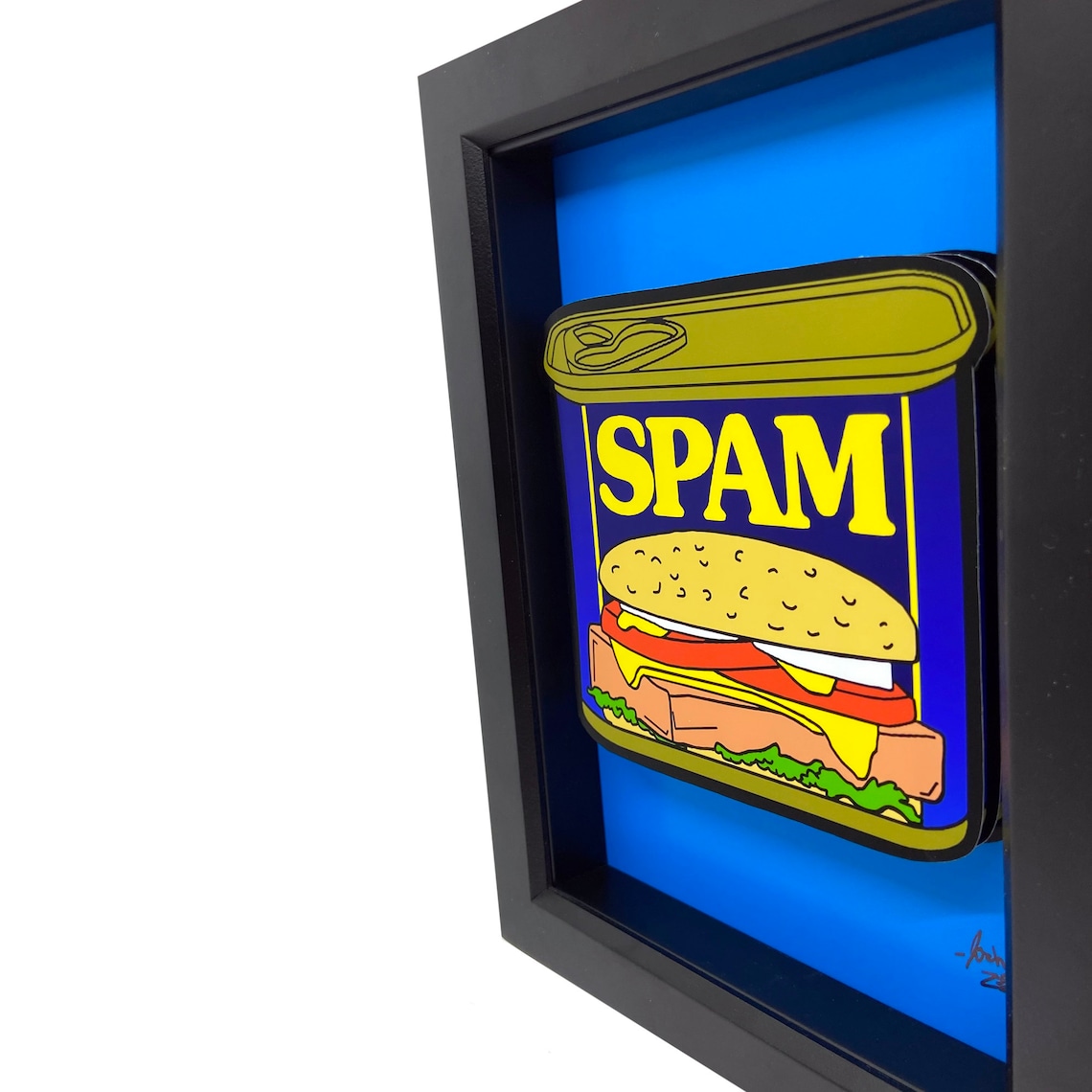Spam Art Spam Print 3D Art Spam Pop Art Kitchen Wall Art | Etsy