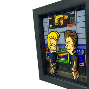Beavis and Butthead Art Beavis and Butthead SNES Game 3D Art SNES Decor ...