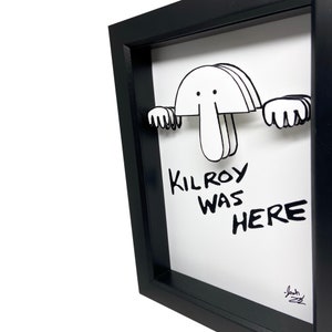 Kilroy Was Here 3D Art World War II Art Military Art Military Decor ...