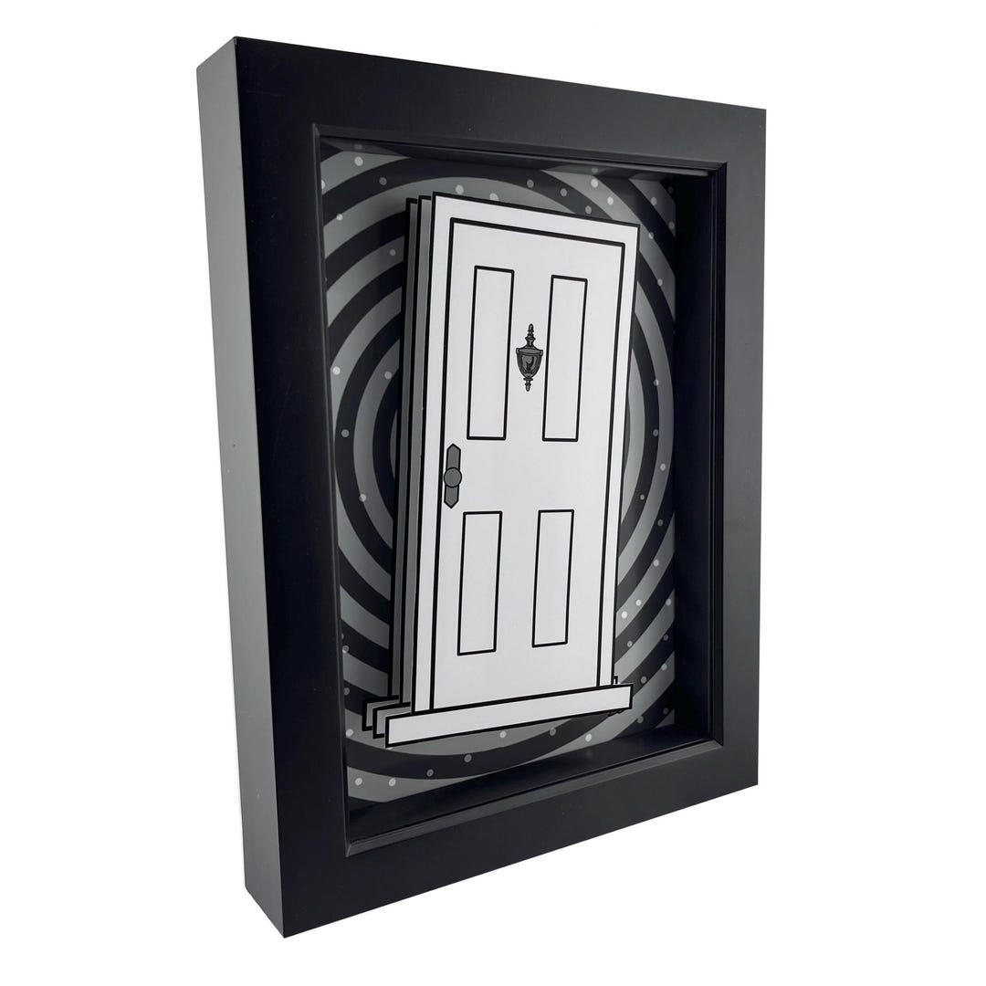 Twilight Zone Art Rod Serling Art Twilight Zone Decor 3D Art Twilight ...