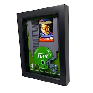 Tecmo Bowl Nintendo Art NFL Helmet 3D Art 8 Bit Art NFL Art Video Game ...