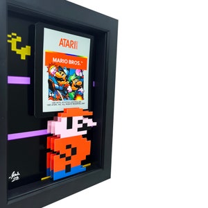 Atari 2600 Art Mario Bros Art Atari Art Atari Games 3D Art Video Game ...