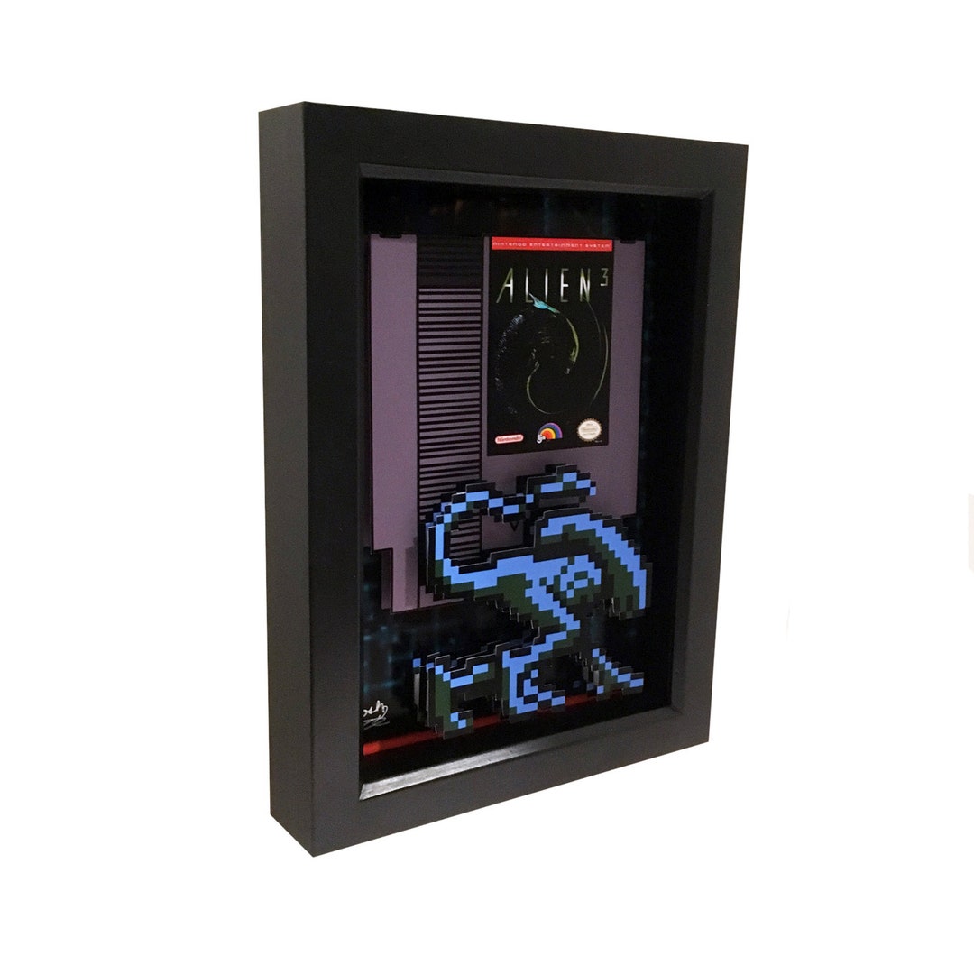 Alien Nintendo Game Nes 3D Art Aliens Alien 3 Nintendo Game Video Game ...
