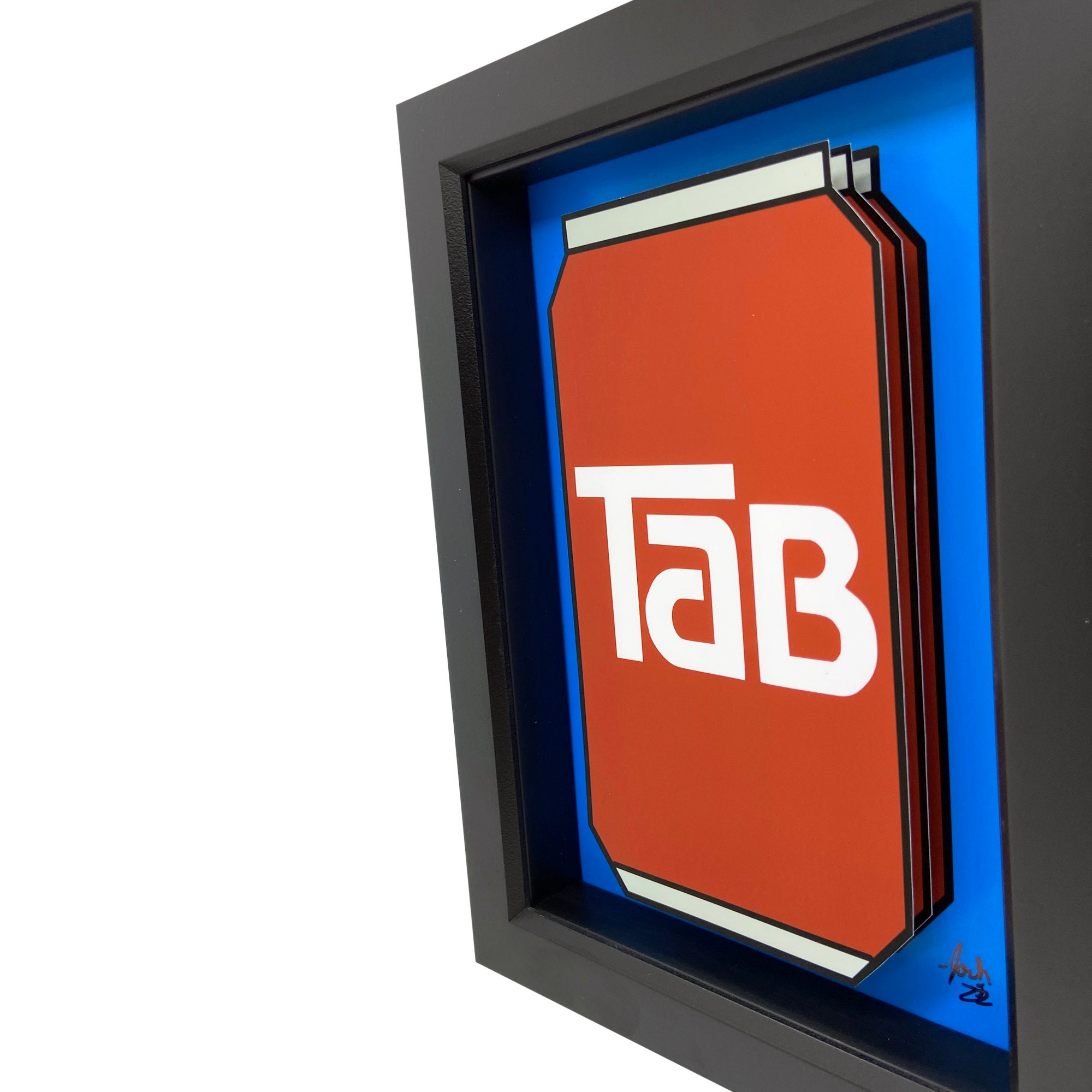 Tab Soda Tab Cola Art Tab Gifts Tab Cola Print 3D Art Coke - Etsy