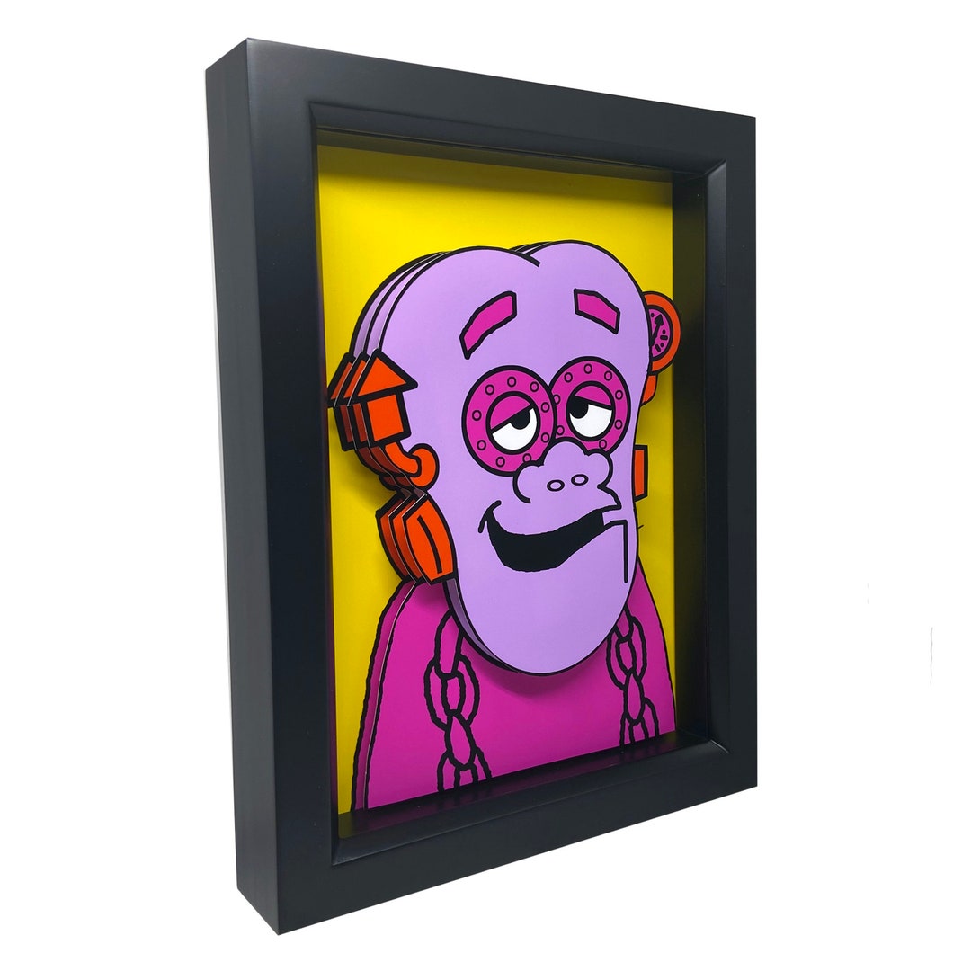 Frankenberry 3D Art Cereal Mascot Cereal Box Art Monster Cereal ...