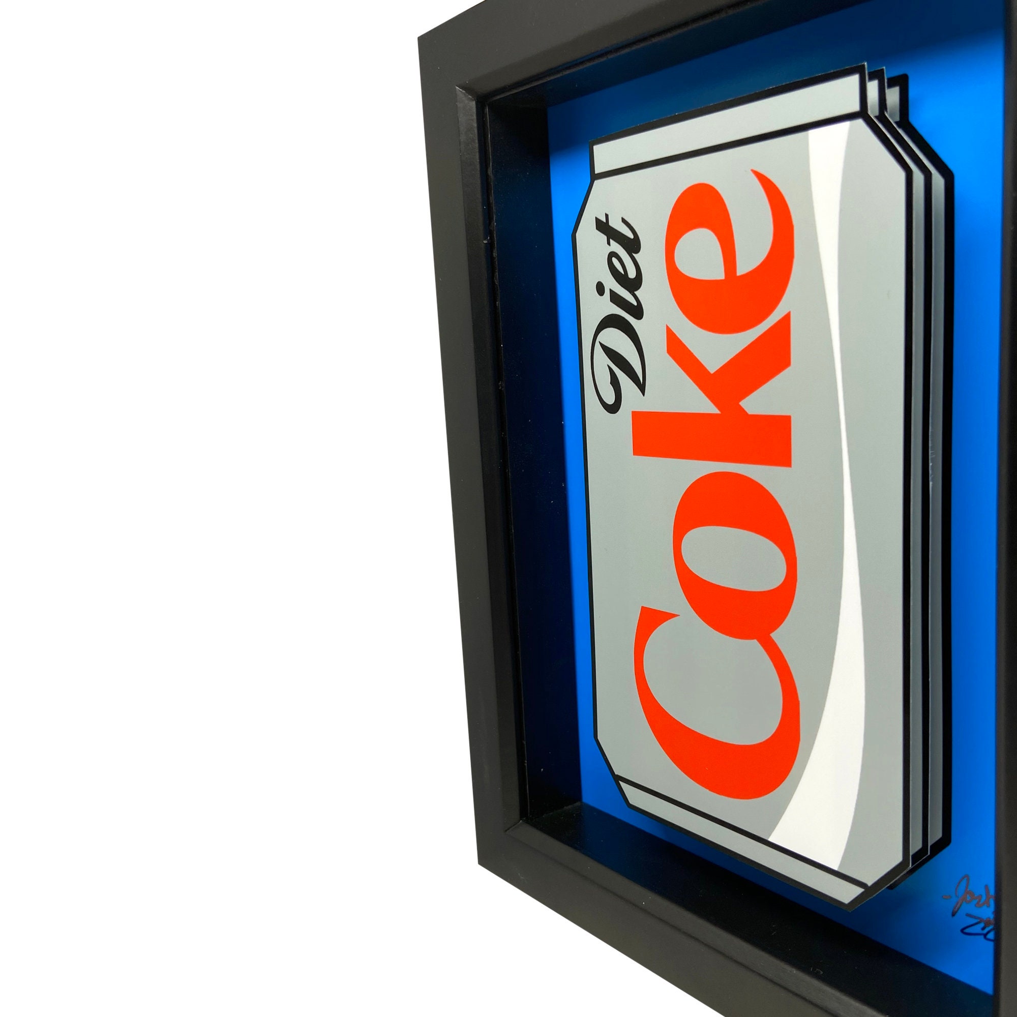 Diet Coke Art Diet Coke Gifts Diet Coke Print 3D Art Diet Coke | Etsy