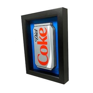 Diet Coke Art Diet Coke Gifts Diet Coke Print 3D Art Diet Coke Decor ...