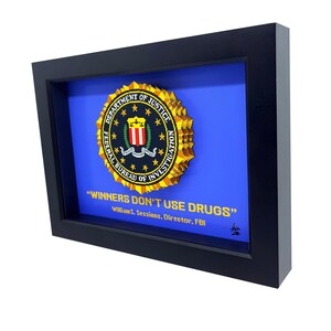 Winners Don't Use Drugs 3D Arcade Art Print, Framed Game Room Sign - Etsy