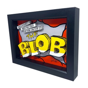 The Blob Horror Art the Blob Print the Blob 1958 Poster the Blob Movie ...