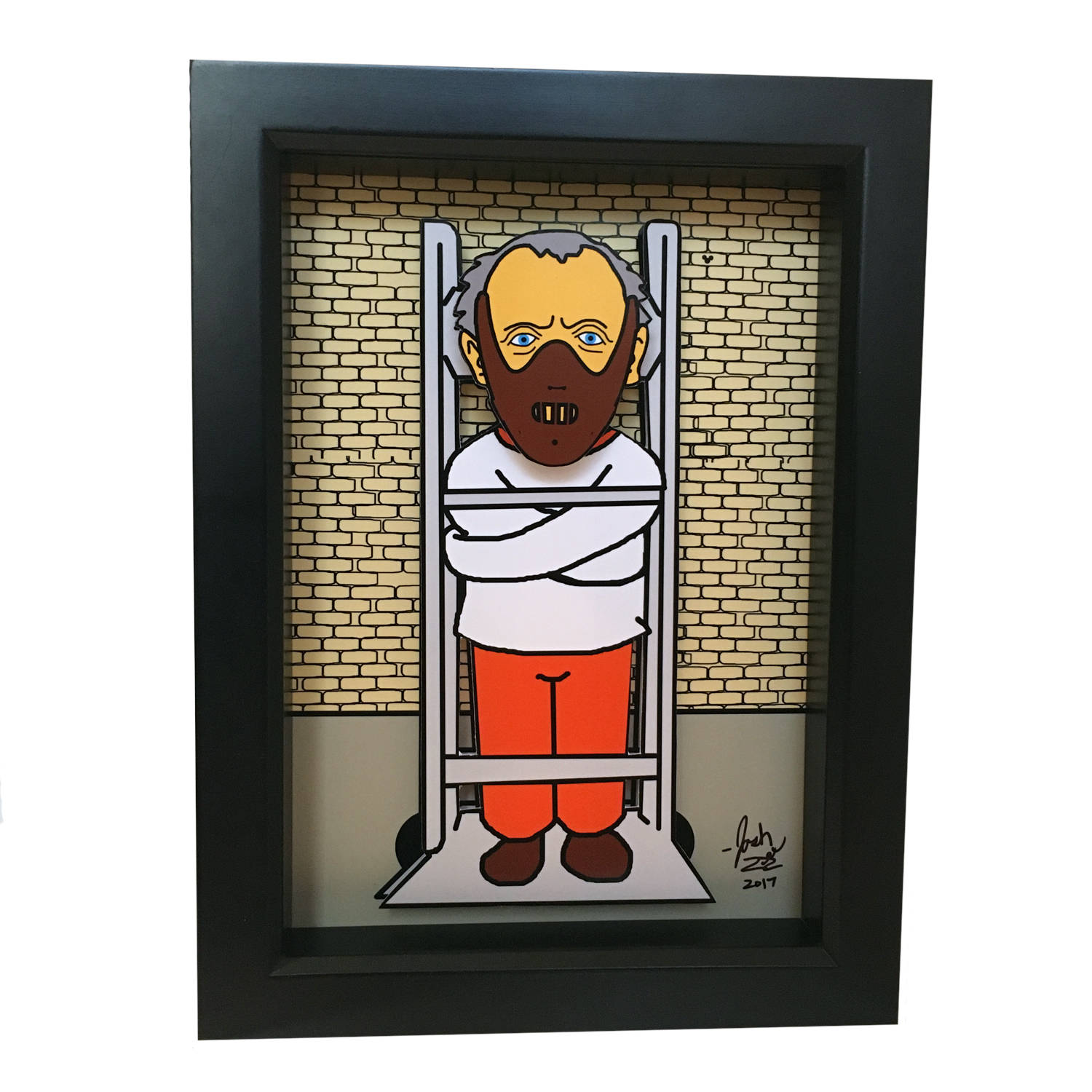 Hannibal Lecter Print Silence of the Lambs Print Horror Art | Etsy