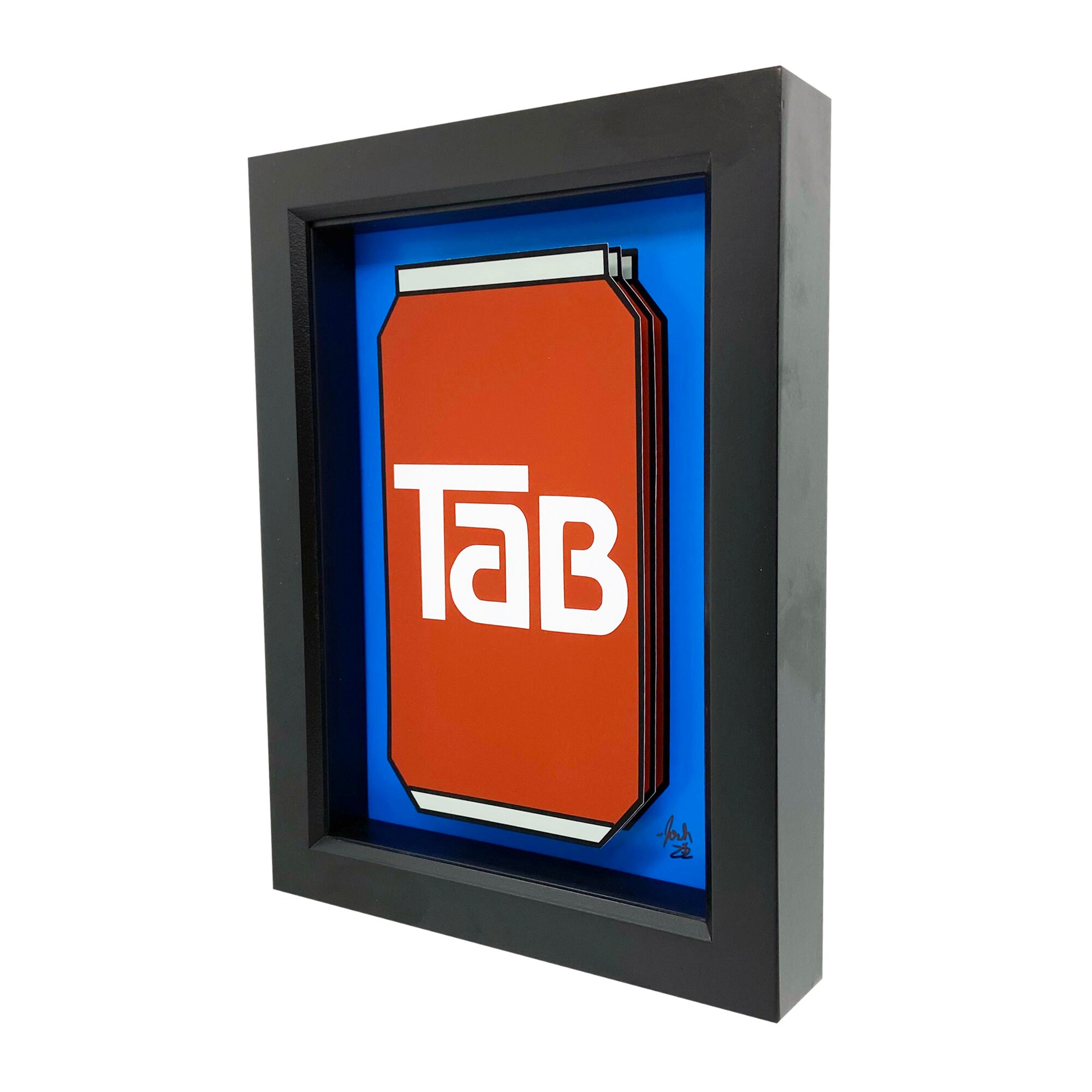 Tab Soda Tab Cola Art Tab Gifts Tab Cola Print 3D Art Coke | Etsy