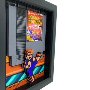 Nintendo Double Dragon NES 3D Art Double Dragon Prints Nintendo Art ...