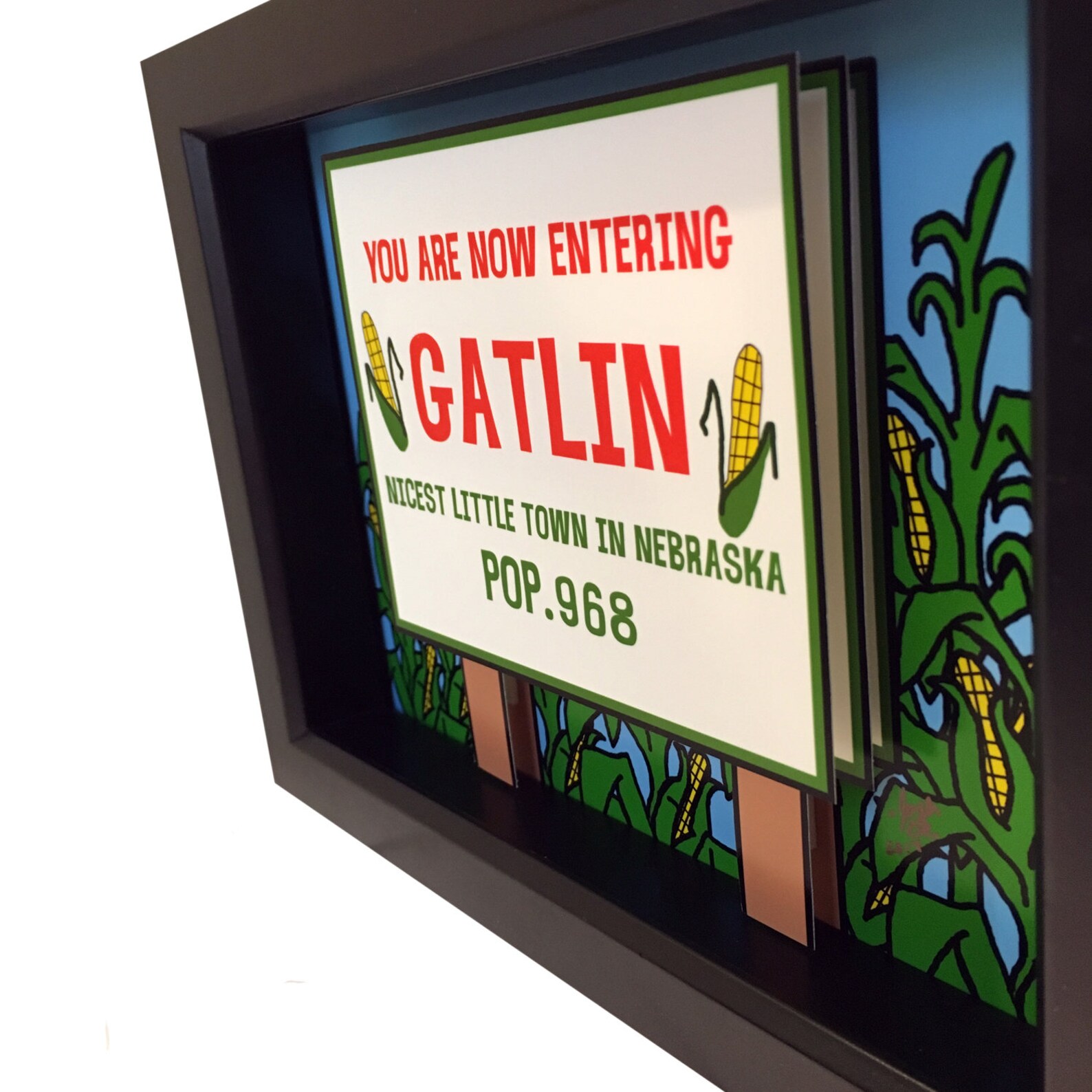 Children of the Corn Stephen King Gatlin Sign Horror Art 3D - Etsy