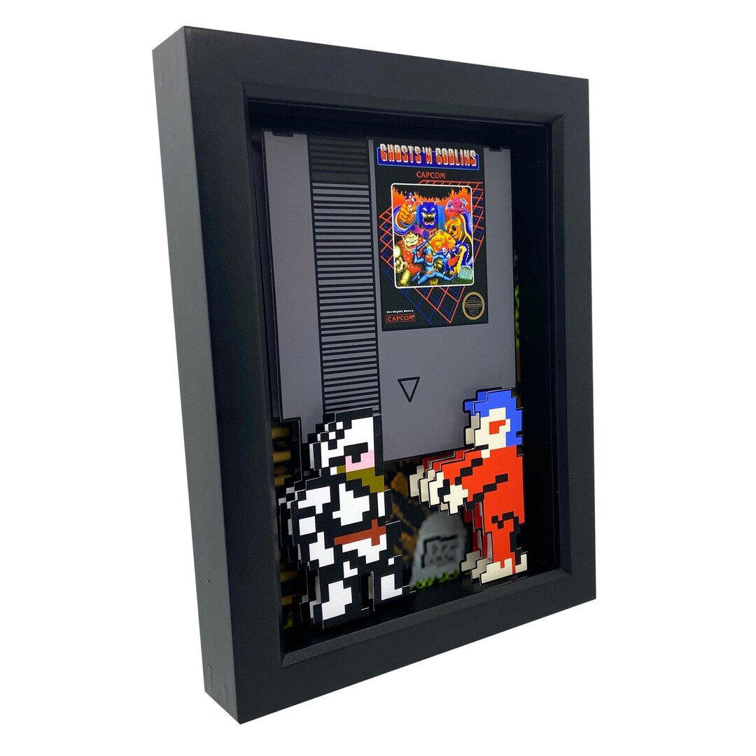 Nintendo Ghosts N Goblins Ghosts and Goblins Art 8 Bit Art 3D Art NES ...
