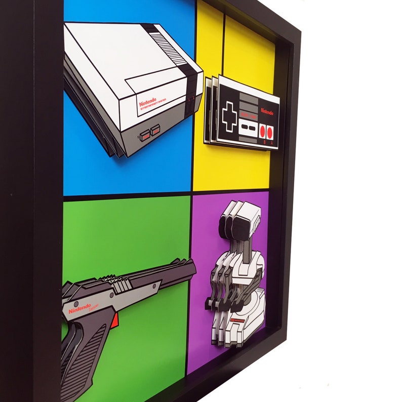 Nintendo Art Nintendo Decor Nintendo Console Nintendo | Etsy