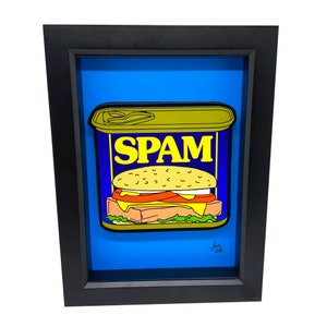 Spam Art Spam Print 3D Art Spam Pop Art Kitchen Wall Art Kitchen Decor ...