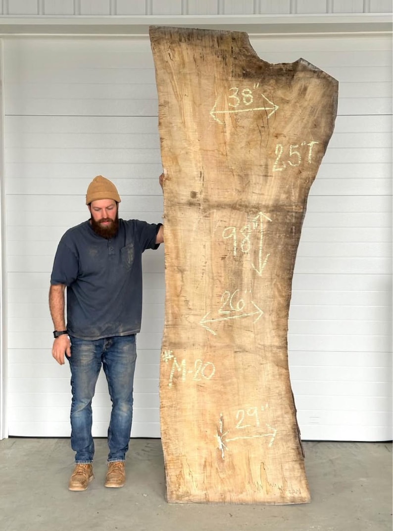 Live Edge Maple Slab | Wood Slab | DIY - Etsy