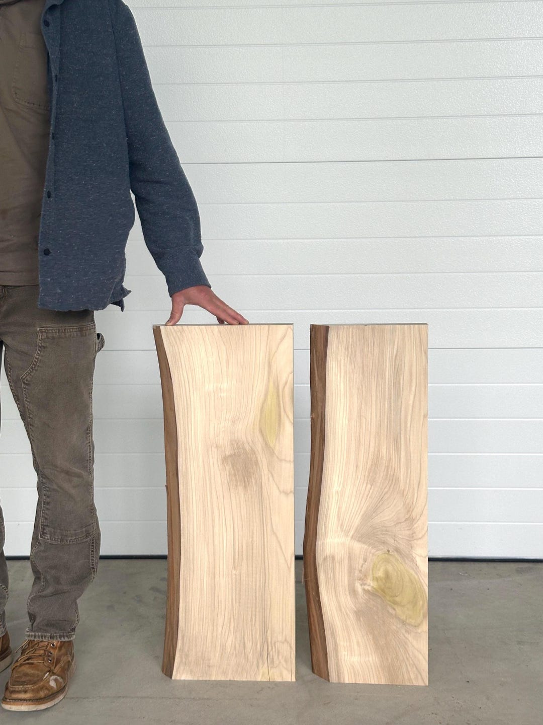 Floating Shelves | Wood Slab | DIY | Live Edge - Etsy