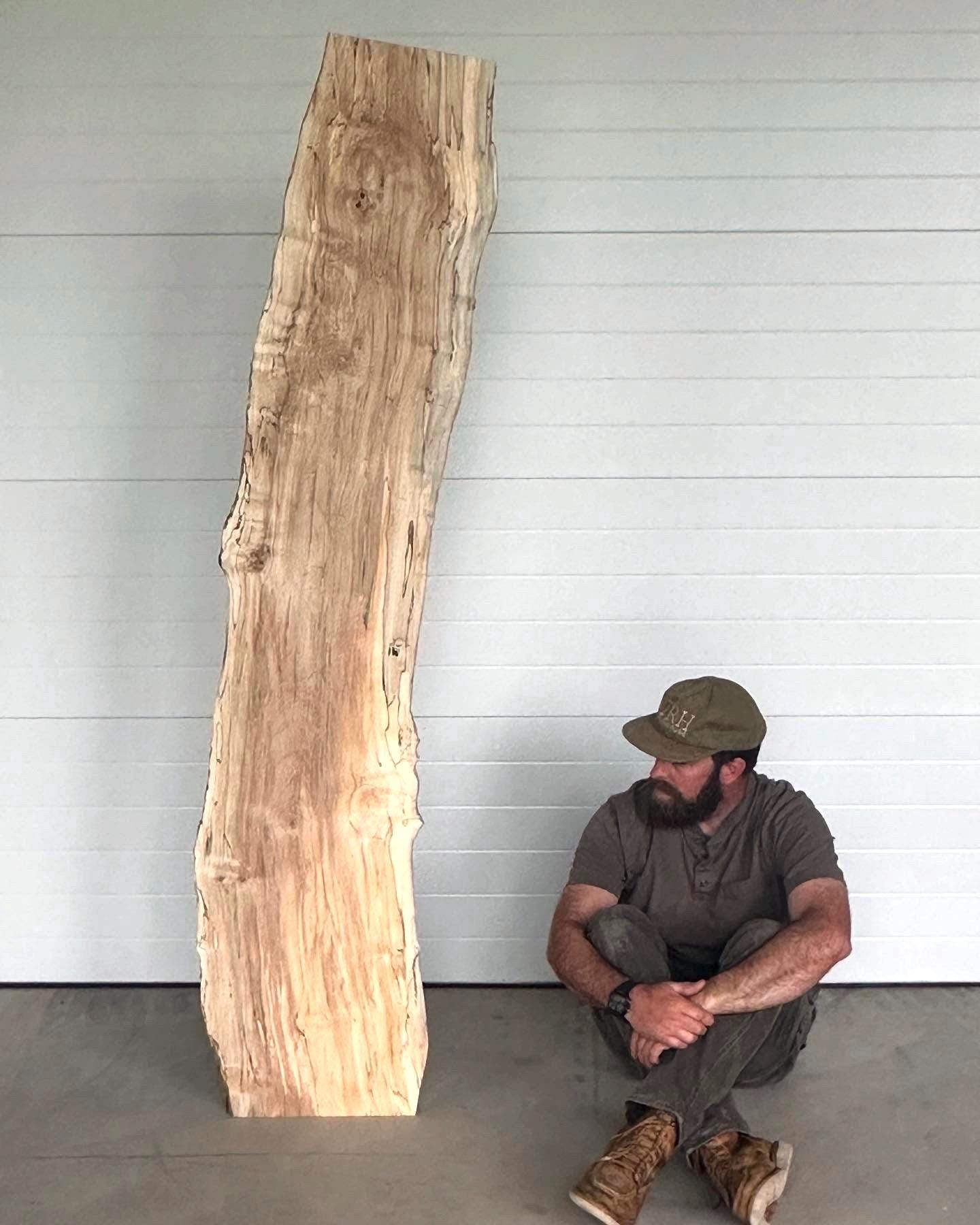 Live Edge Maple Slab | Wood Slab | DIY | Spalted Maple | Woodworking - Etsy