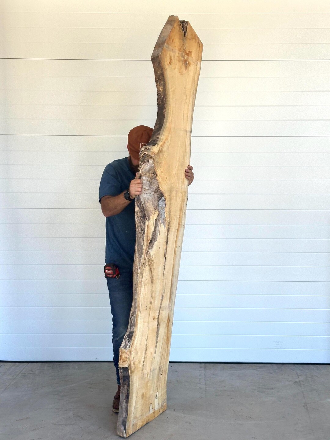 Live Edge Spalted Wormy Box Elder Slab | Wood Slab | DIY | Woodworking ...