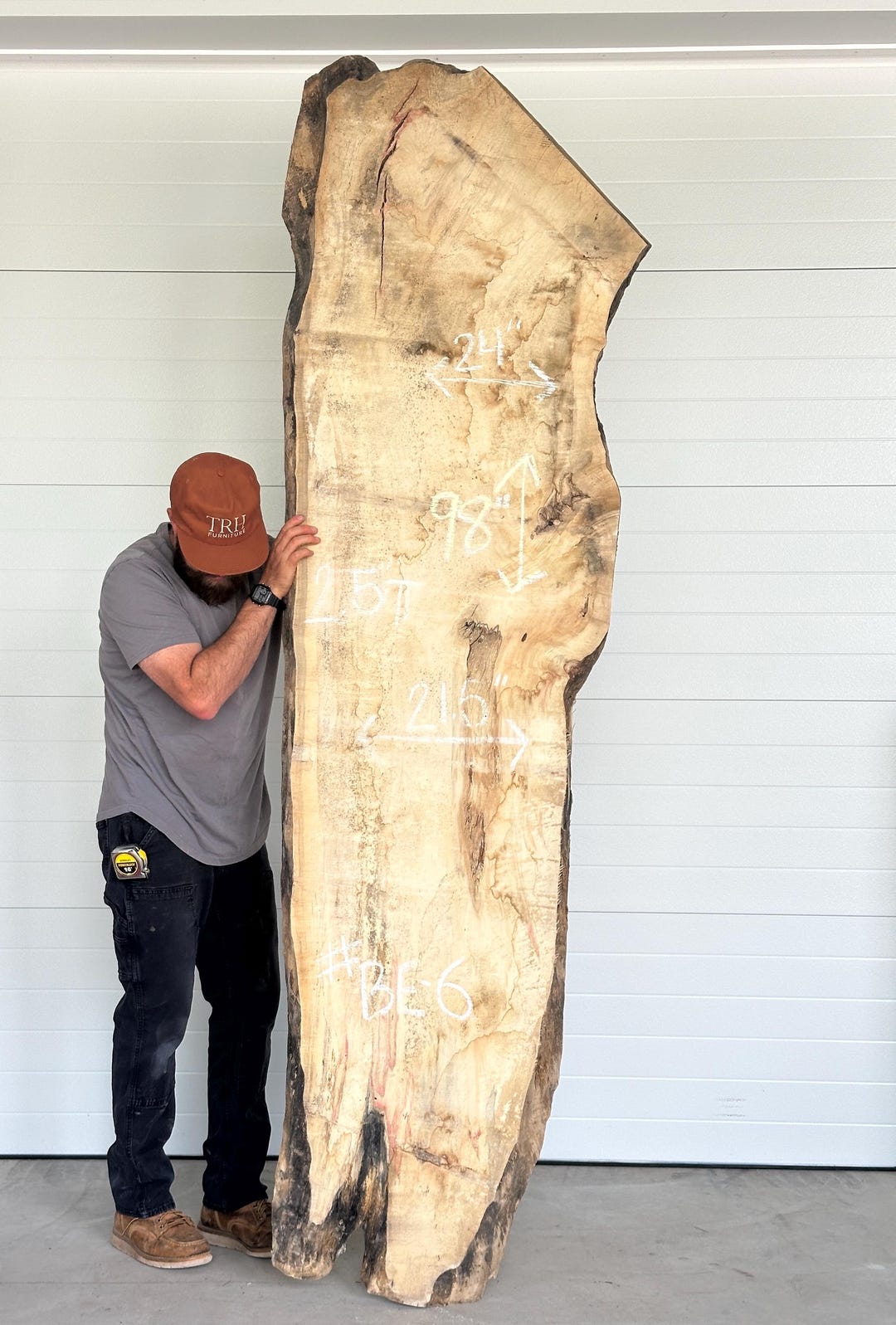 Live Edge Box Elder Slab | Wood Slab | DIY | Woodworking - Etsy