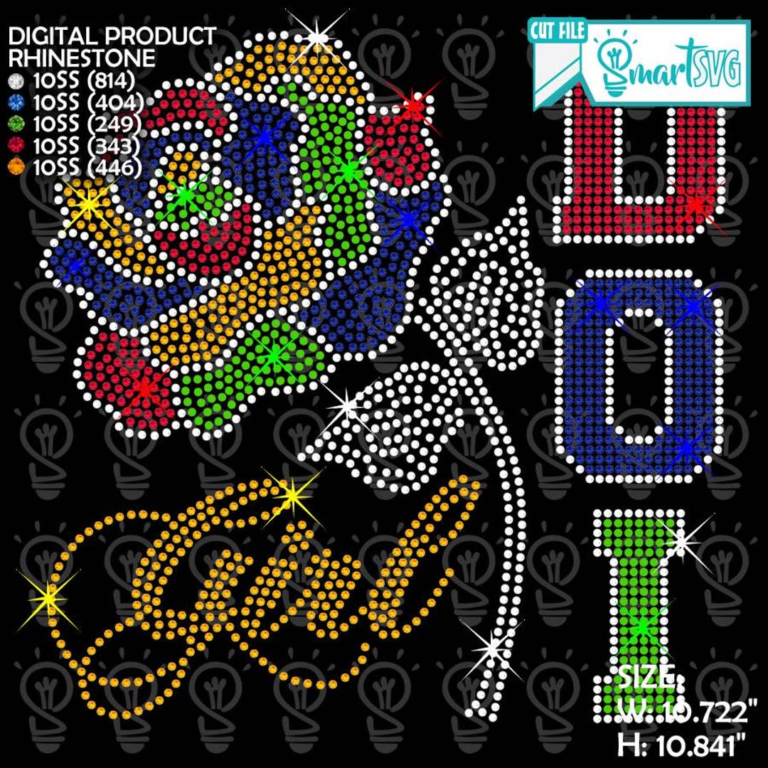 DOI Rhinestone Template Svg, Daughters of Isis DOI Svg, Since 1910 Svg ...