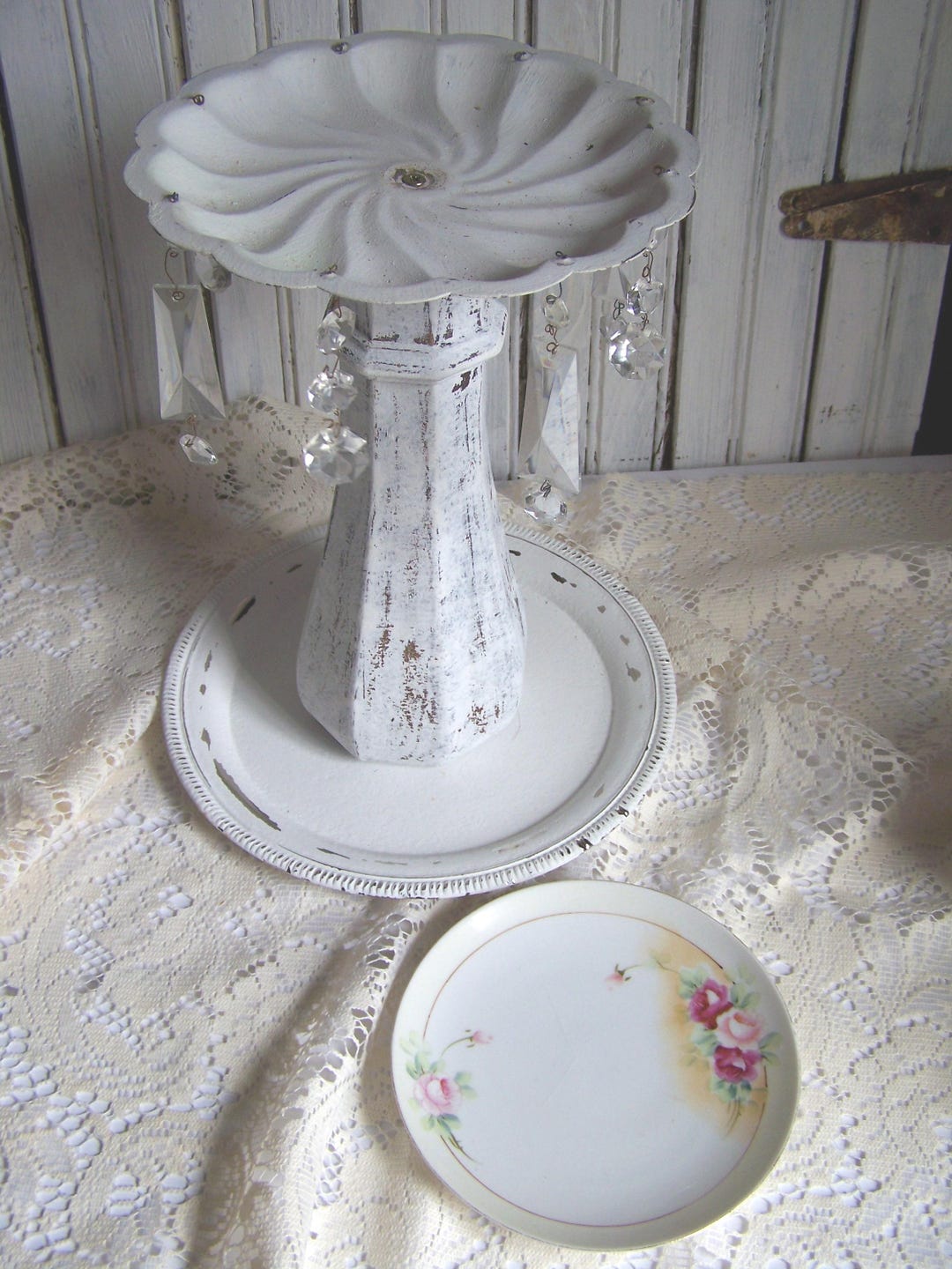 Tall Candle Holder/ Display Riser/ Vinyette Display/ Table Centerpiece ...