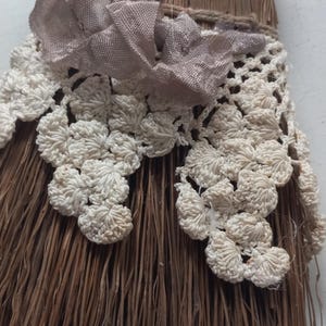 Shabby Chic-altered Vintage-1940s Whisp Broom-vintage Materials-hand ...