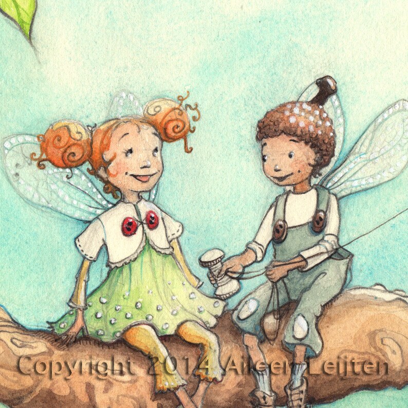 Fairy Love - Signed Print - Etsy