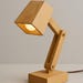 Nordic Wooden Desk Lamp | Adjustable Arm, DIY Kit - Etsy