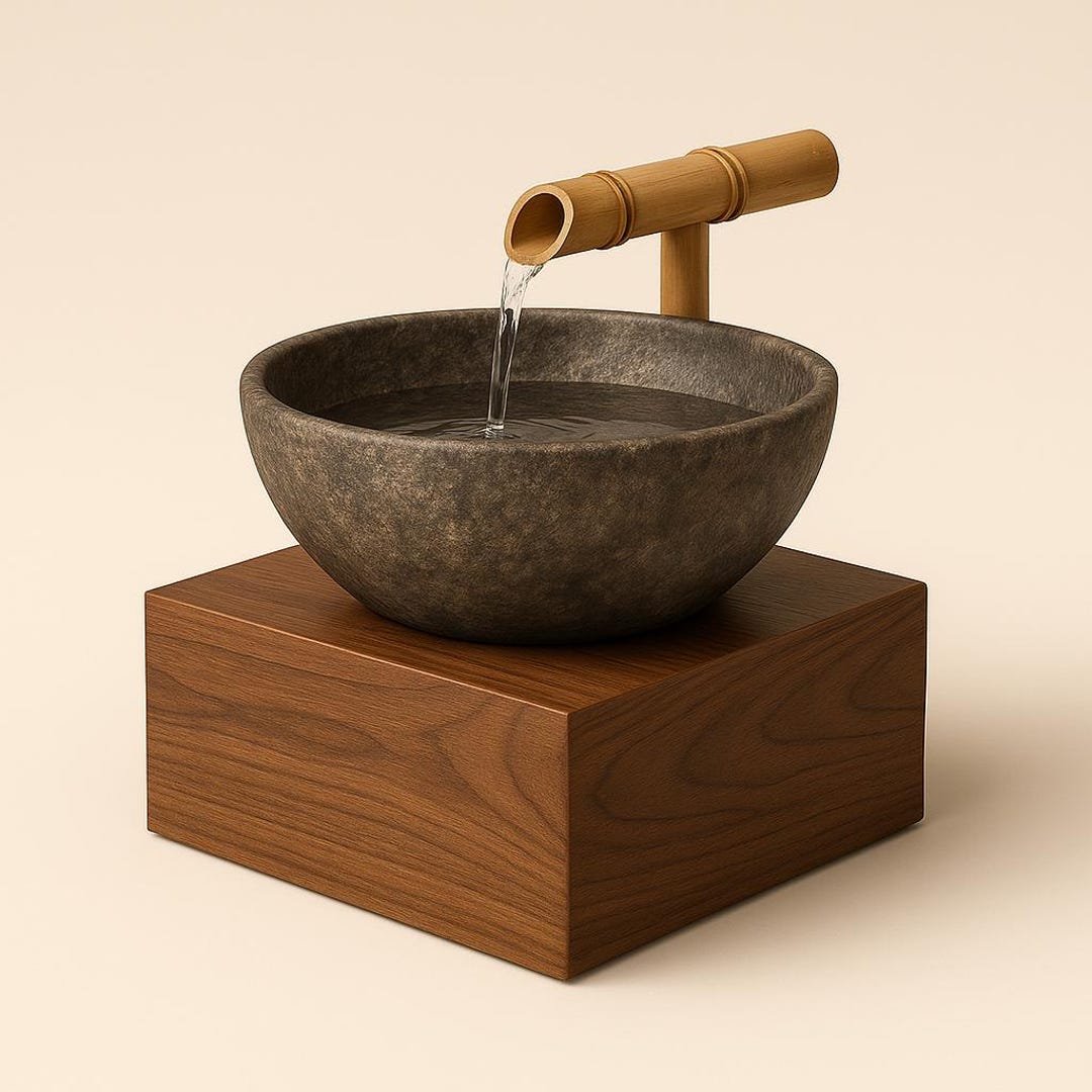 DIY Wabi Sabi Tabletop Water Fountain Woodworking Plan (PDF Download ...