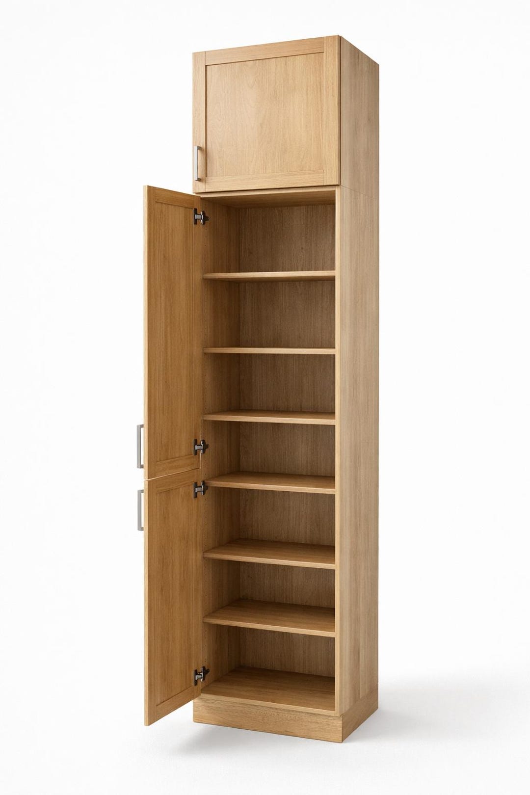 Tall Pantry Cabinet Plans – DIY Kitchen Storage Cupboard Blueprint PDF ...