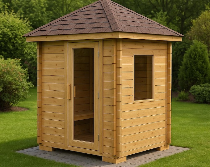 DIY Sauna Plans- FULL DRAWINGS - Etsy Canada