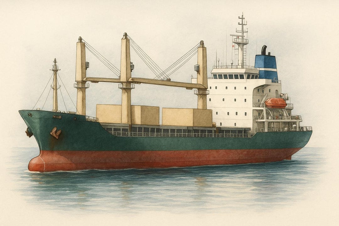 Cargo Ship Model Plan PDF – Realistic Container Tanker DIY Blueprint ...