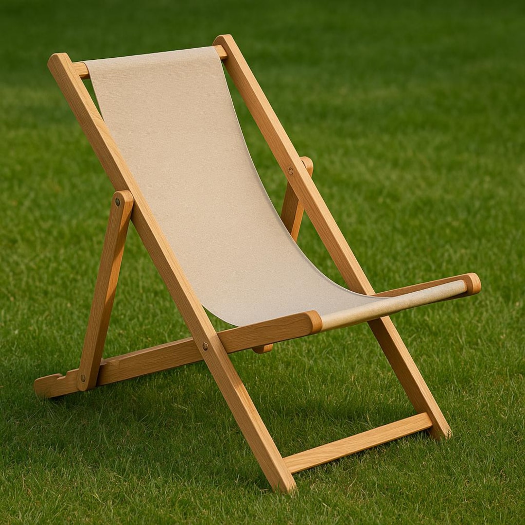 Foldable Lounge Chair Plan – DIY Deck Chair Blueprint – Printable ...