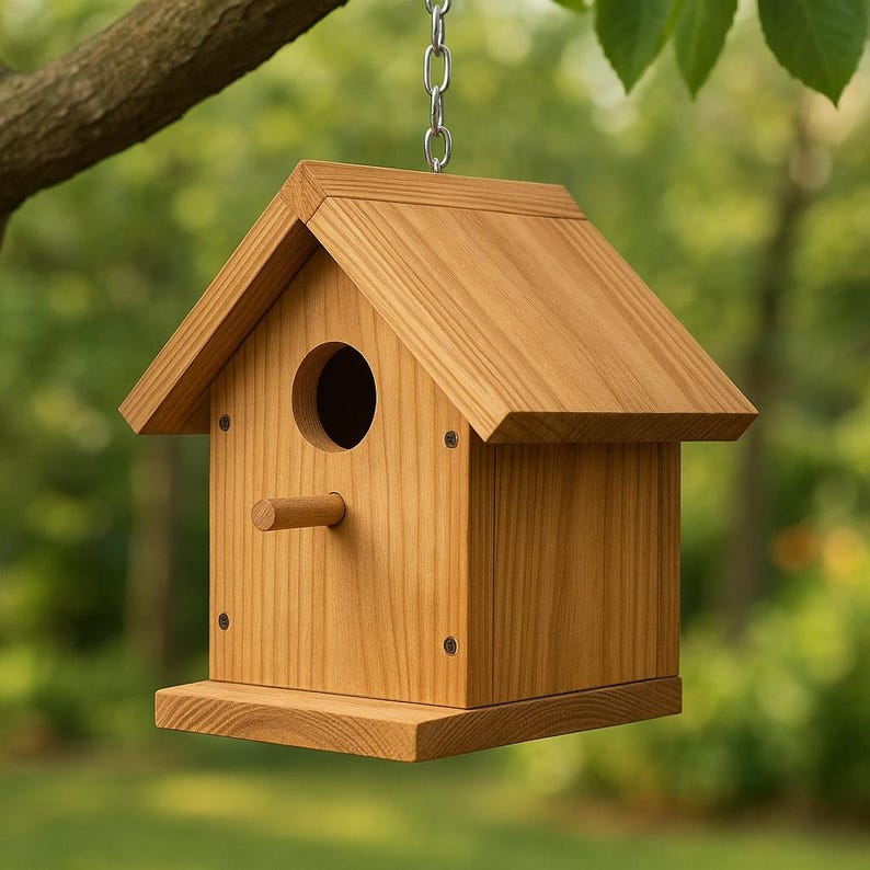 Birdhouse Plan - DIY Wooden Nest Box PDF - Build Your Own Bird House - Etsy