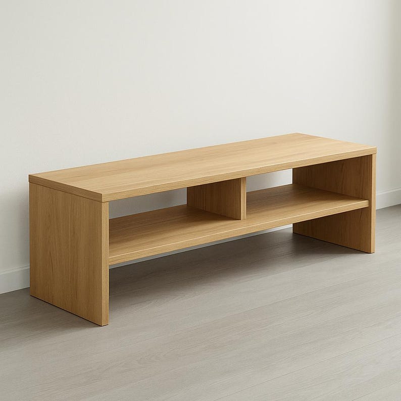 DIY Wooden TV Unit Plan – Minimalist Low-profile Stand PDF Blueprint - Etsy