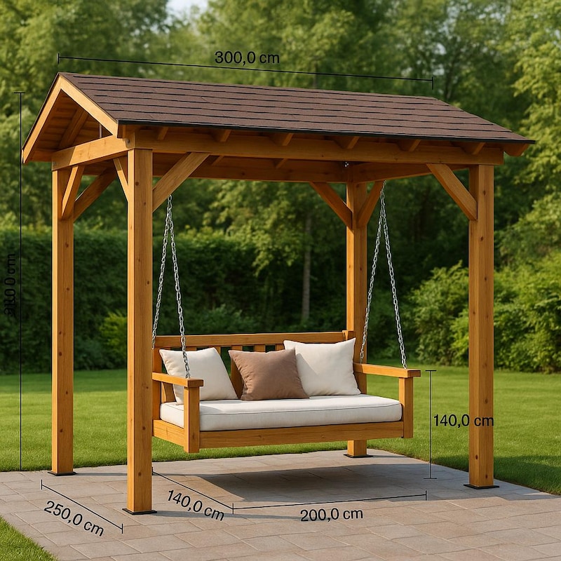 Garden Pergola Design - Etsy UK